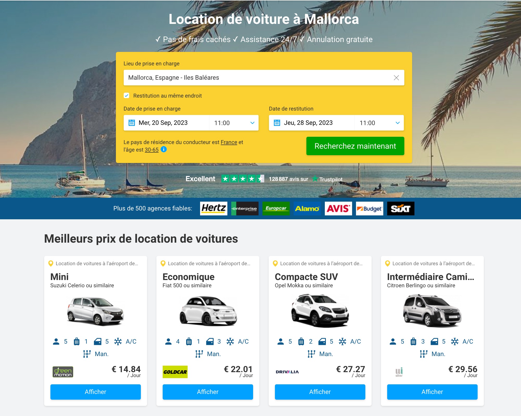 Location de voiture à Majorque - nos conseils et astuces